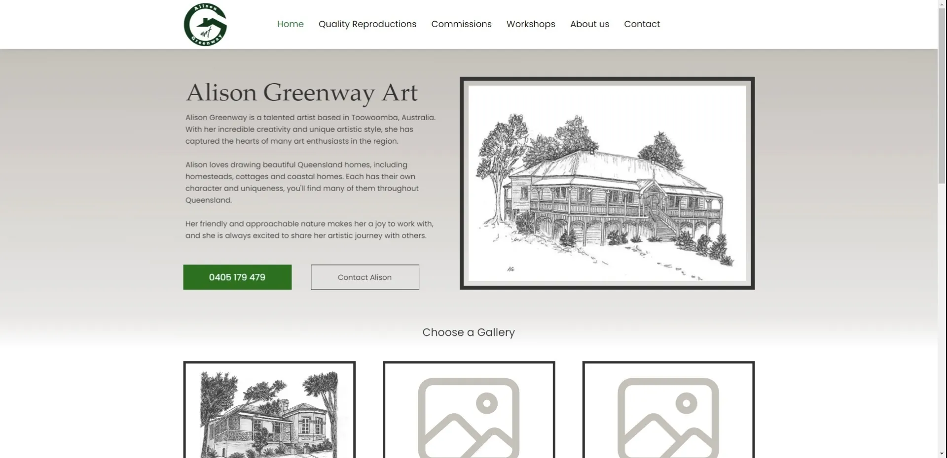 Queensland Homes Art Collection | Alison Greenway